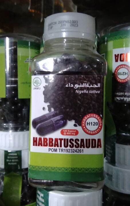 Habbasyi SERBUK Habbatussauda HNU 120 kapsul | Lazada Indonesia