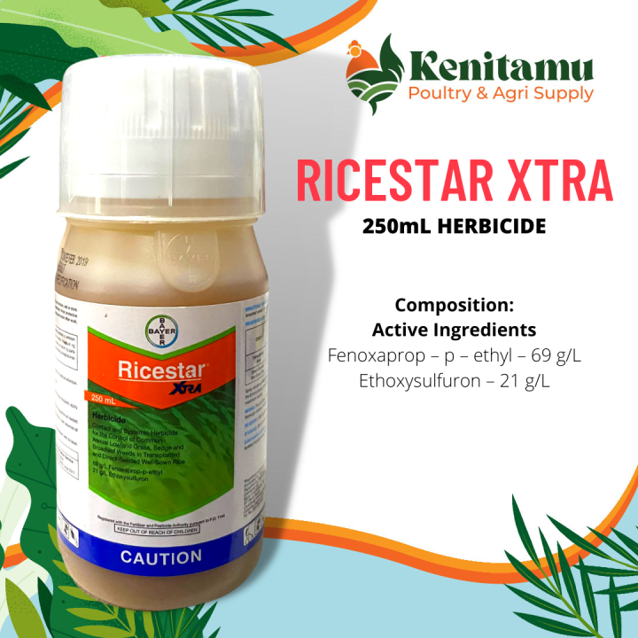 RICESTAR XTRA 250mL HERBICIDE BY: BAYER FOR PLANT CARE AND CROPS/ FAST ...