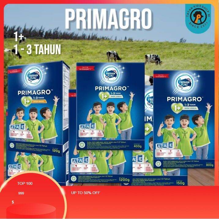 Frisian Flag Primagro 1 360gr Susu Formula Pertumbuhan Bayi Dan Anak 3 ...