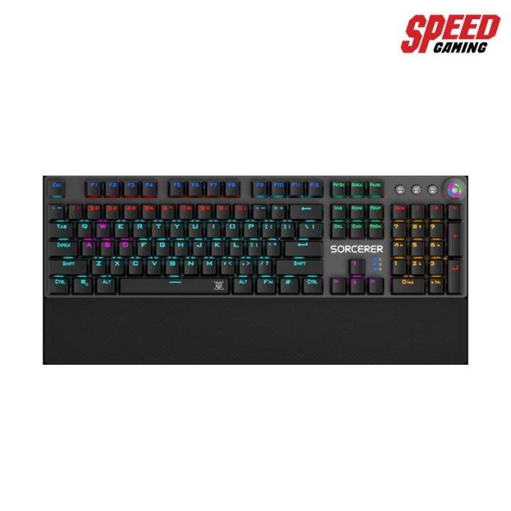 NUBWO GAMING KEYBOARD X28 SORCERER RGB BLUE SW By Speed Gaming | Lazada ...