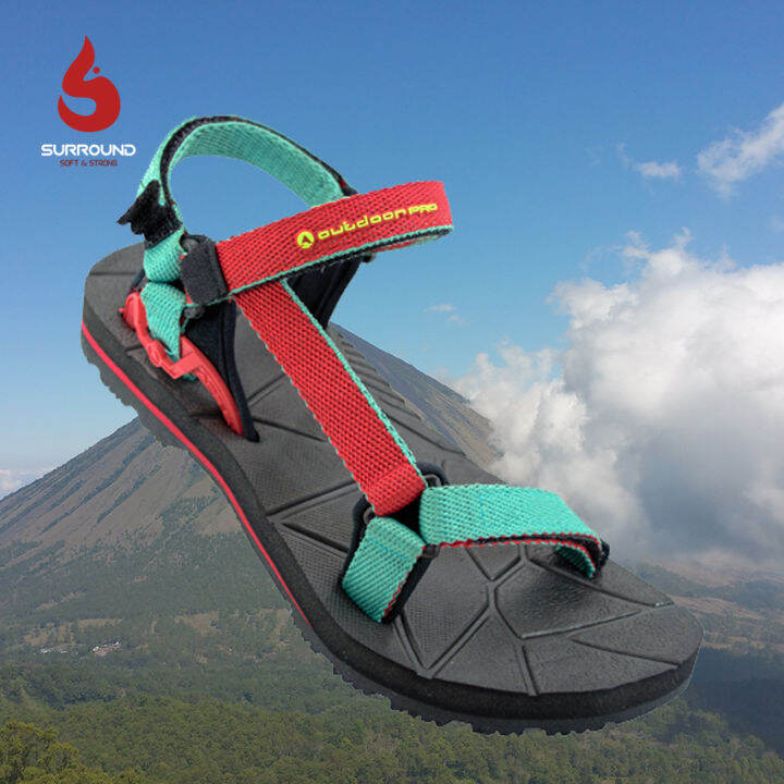 Outdoor Pro Sandal Gunung Cewek Ringan VALERY - RED | Lazada Indonesia