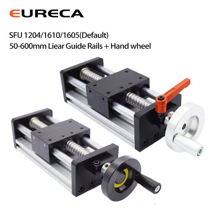 Woodworking Ball Screw Linear Guide Motion Rail Slide CNC Manual Linear ...
