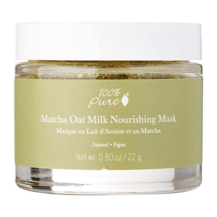 100% Pure Matcha Oat Milk Nourishing Mask | Lazada Singapore