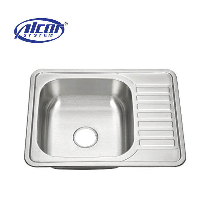Single Bowl with Drainer 304 Stainless Steel Kitchen Sink /Kitchen Sink/Dapur Sinki/Sinki Dapur ...