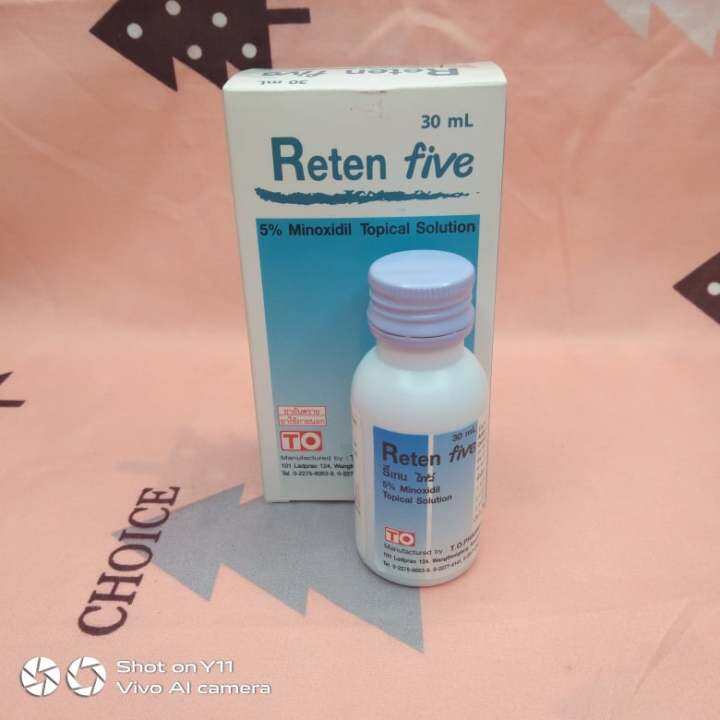 Byarnoldhrt Reten Five Hair Grower 1 Box30ml Lazada Ph