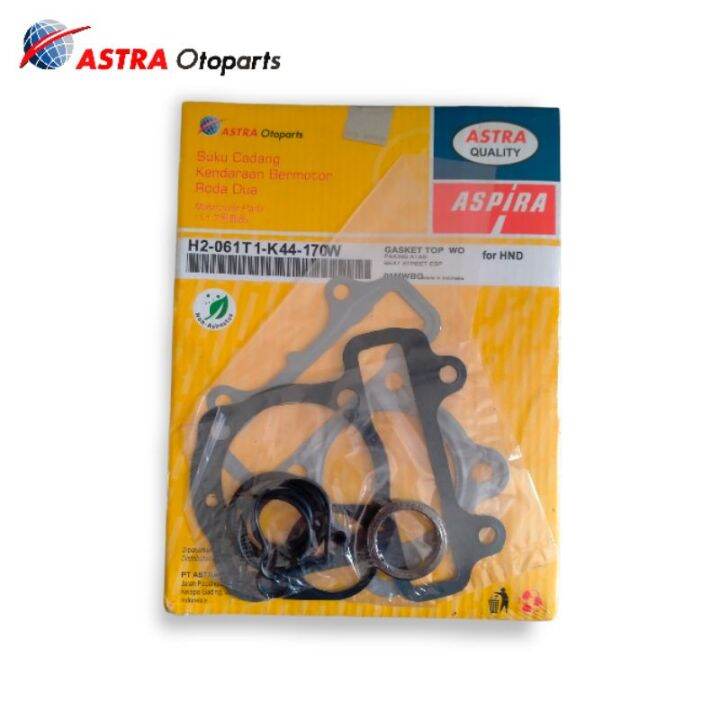 Paking Topset tipe K44 diaplikasikan pada motor honda beat esp dan beat ...