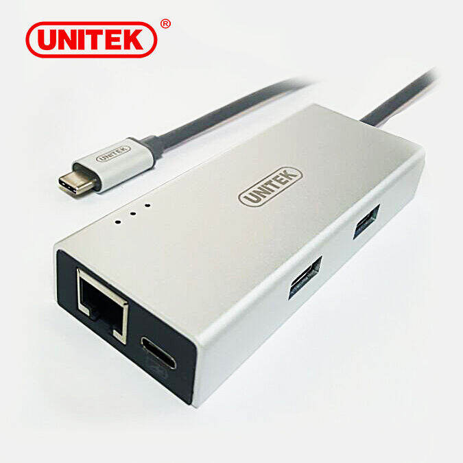 Unitek Type-C Multiport Hub With Power Delivery To 2 Port USB-A 3.0 And ...