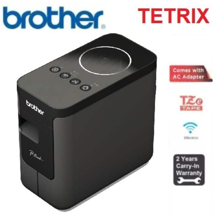 Brother PT-P750W P-Touch Labelling Machine Printer with Wifi PTP750W ...