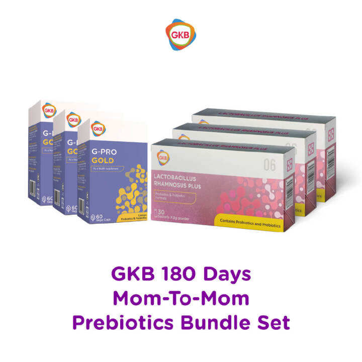 Alpro Pharmacy GKB 180 Days Mom-To-Mom Probiotics Bundle Set | Lazada
