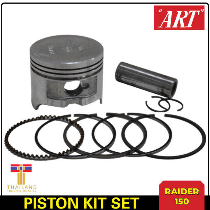 ART RAIDER 150 [STD / 0.40] (Piston, Piston Ring Set, Piston Pin) Made ...