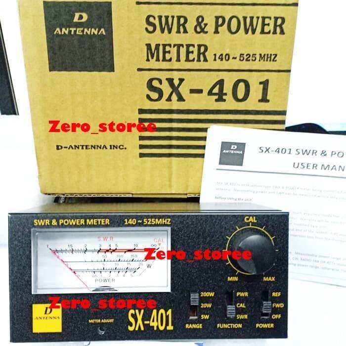 SWR Power Meter D Antenna SX-401140 - 525 MHz SX401 SWR SX-401 | Lazada ...