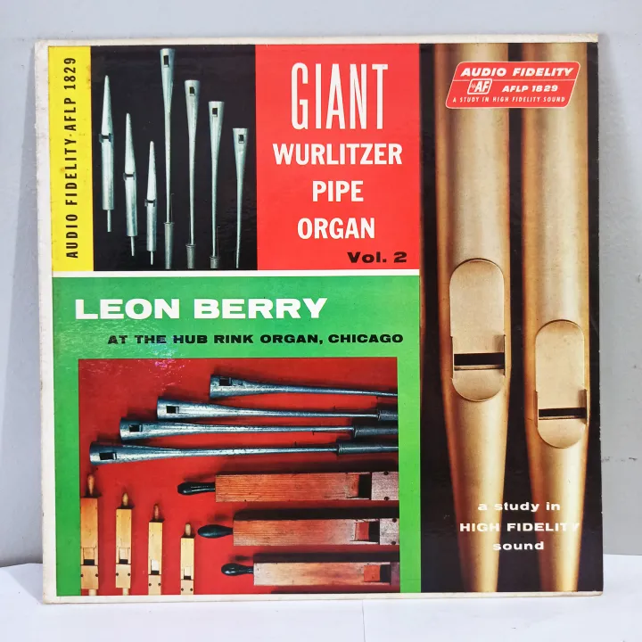 Leon Berry - Giant Wurlitzer Pipee Organ Vol. 2 - Vinyl Record Plaka LP Album Pop | Lazada PH