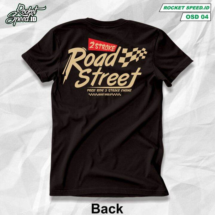 KAOS 2 TAK 2 STROKE RANCING KAOS ROCKET SPEED T SHIRT MOTOR KAOS RACING ...