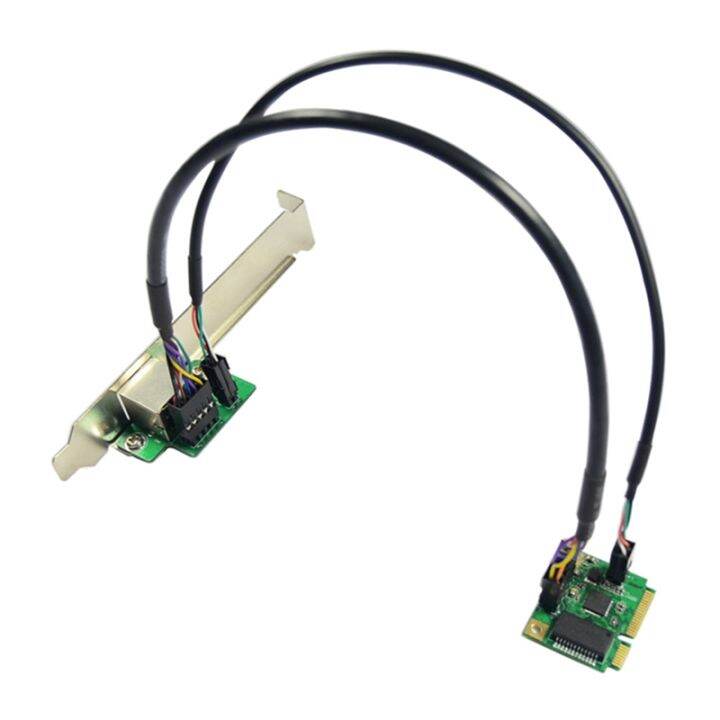 Mini PCI-Express Gigabit Network Card Ethernet RJ45 Port Adapter 10/100 ...