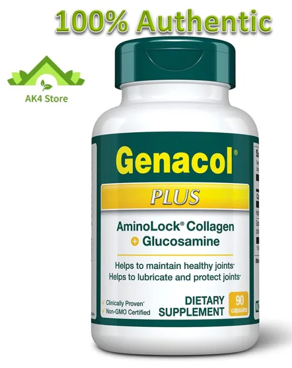 Genacol PLUS 2in1 AminoLock® Collagen with Glucosamine, 90 capsules | Lazada PH