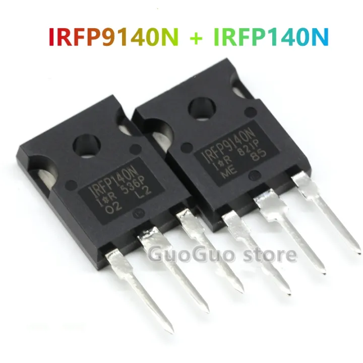 2Pairs IRFP9140N IRFP140N TO-247 ( 2Pcs IRFP9140 + 2Pcs IRFP140 ) N+P ...