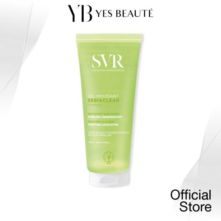 SVR Sebiaclear Purifying And Exfoliating Soap-Free Cleanser - For ...