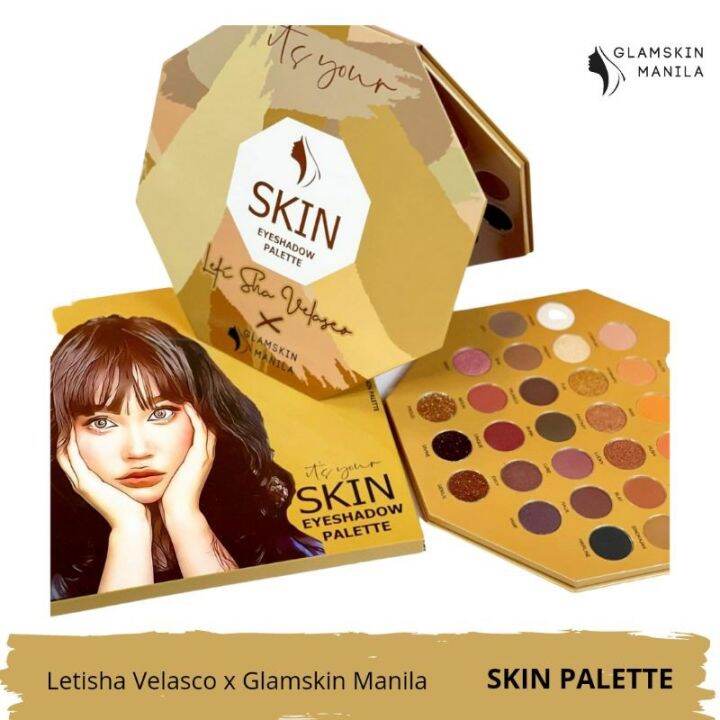 Glamskin Manila SKIN Eyeshadow Palette Letisha Velasco Collaboration ...