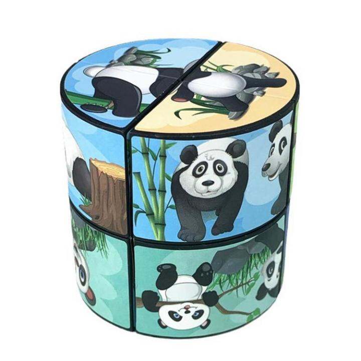 Anti Stress 3D Hand Flip Puzzle Cube Changeable Variety Geometric Cube ...