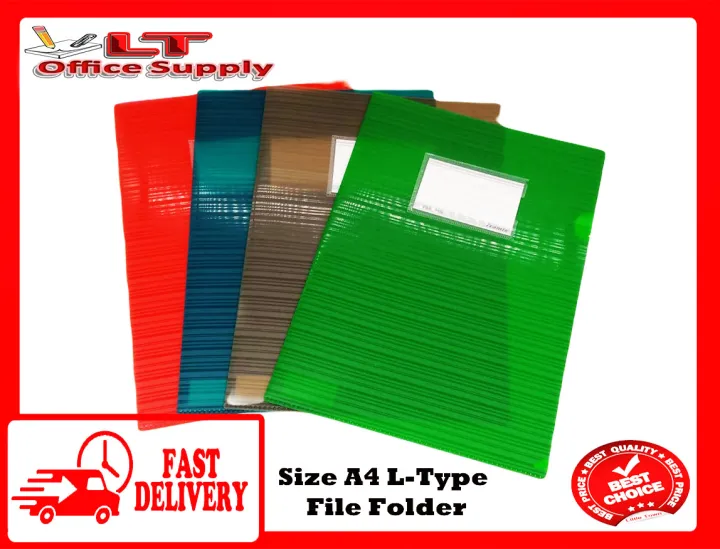 Tramix L-Type File Folder Letter Cover Size A4 | Lazada PH