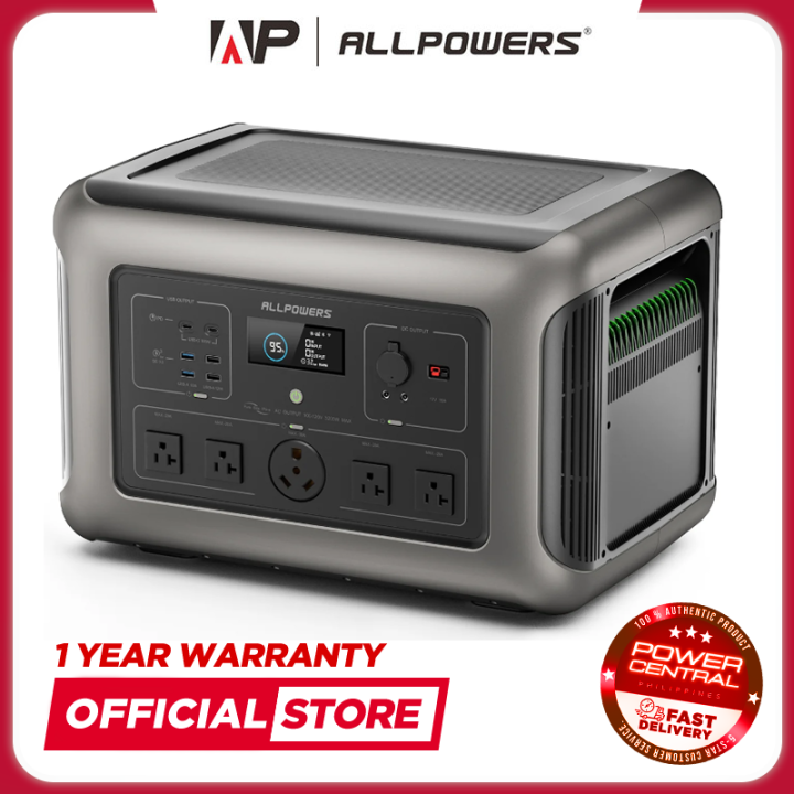 ALLPOWERS R3500 3500W 3168Wh LiFePO4 Power Station Solar Generator ...