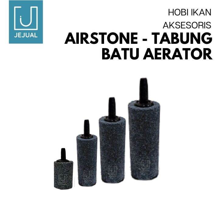 AIR STONE TABUNG Batu Aerator/Gelembung Udara/Aerasi Model Tabung/Tube ...