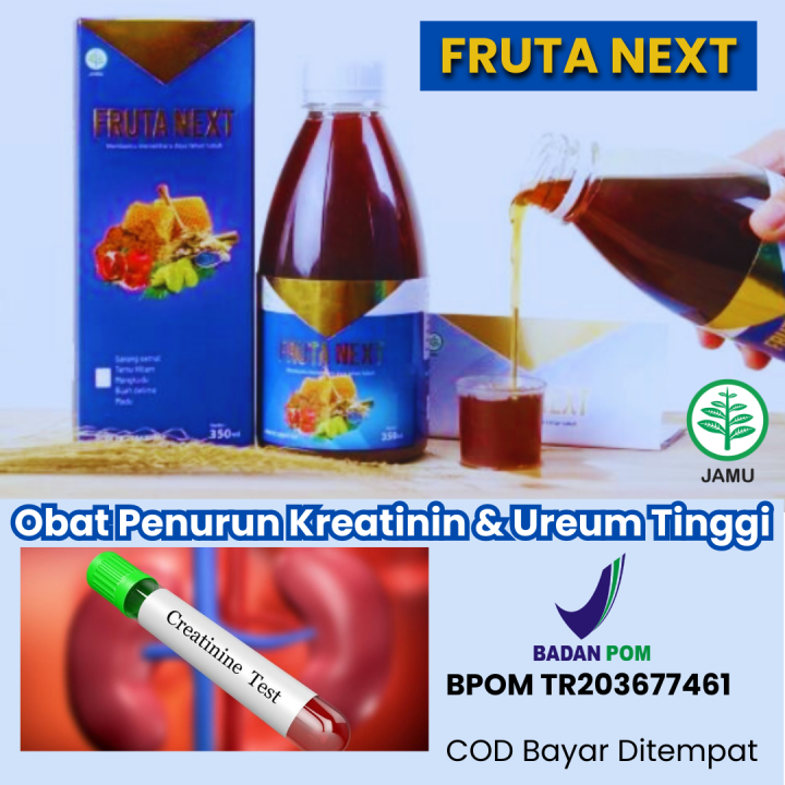 Frutanext Obat penurun Kreatinin Tinggi dan Ureum Tinggi Obat penyakit ...