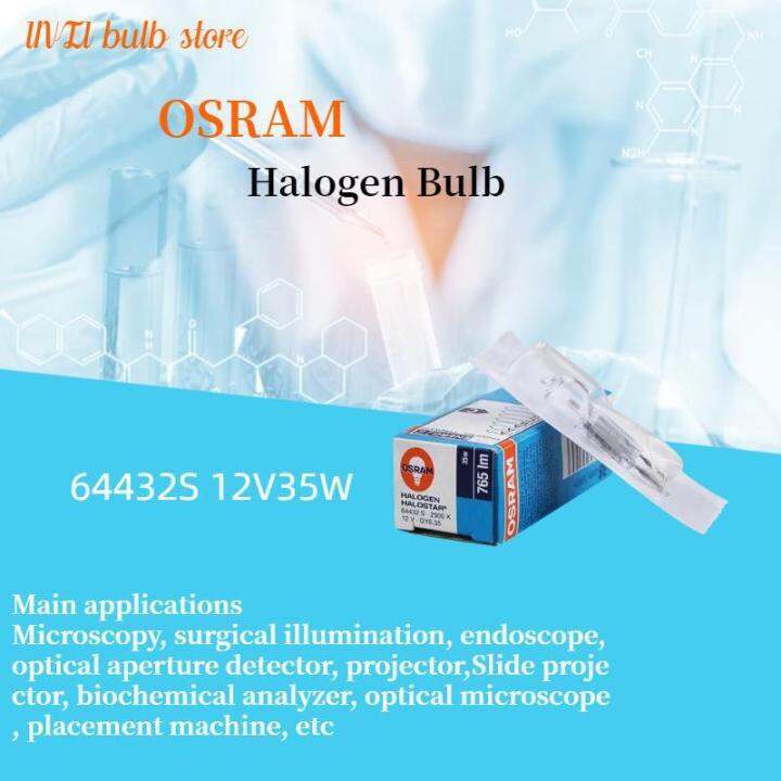 OSRAM halogen bulb 64432S 12V35W vertical filament rice bubble ...