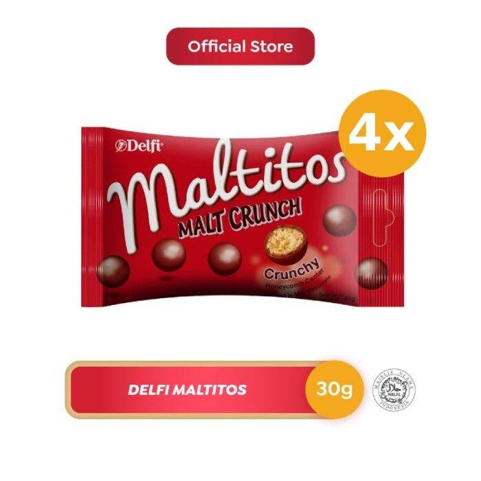 Delfi Maltitos 30 g - 4 Pcs | Lazada Indonesia