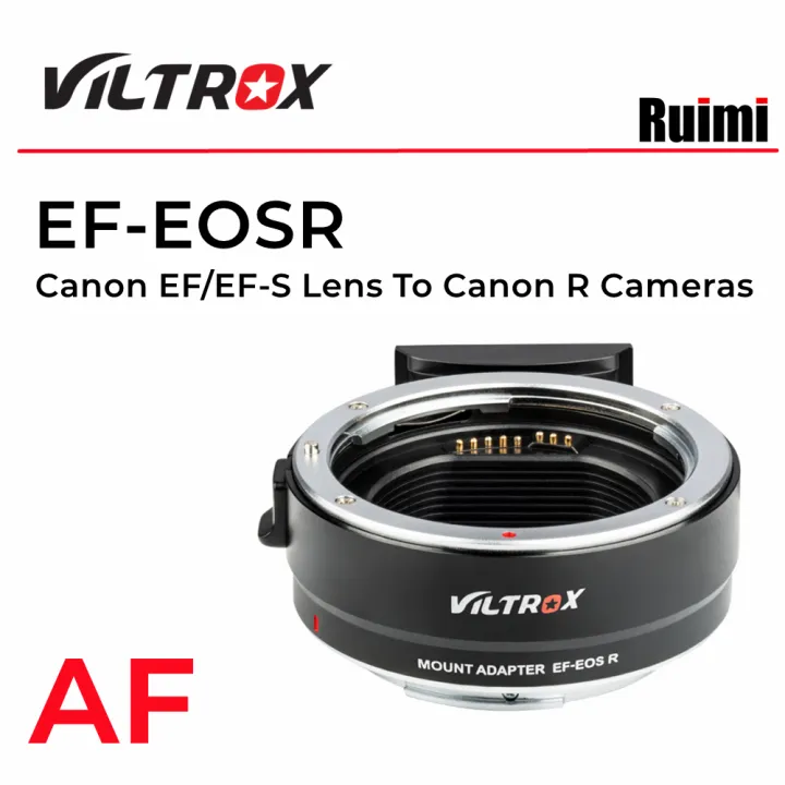 【ของแท้ Original Viltrox Ef Eosr เลนส์โฟกัสอะแดปเตอร์เมาท์ Ef Rf สำหรับ