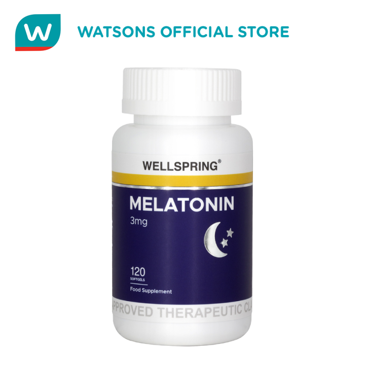 WELLSPRING Melatonin 3mg 120 Softgels | Lazada PH