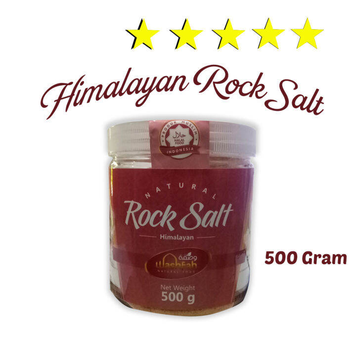 Garam Himalaya 500 Gram Halus - Fine Himalayan Rock Salt | Lazada Indonesia
