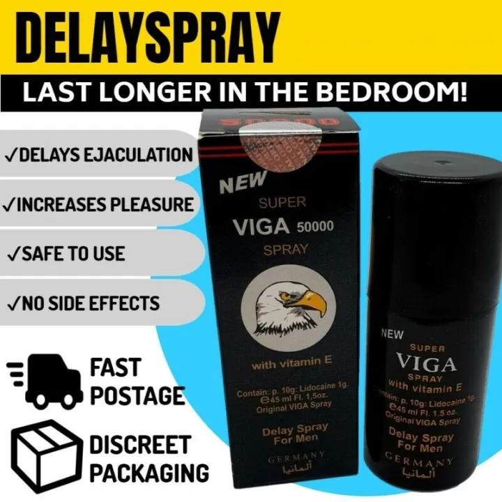 Viga 50000 Stamina Boost Spray For Men 45ml Exp 01 2026 [msia Ready