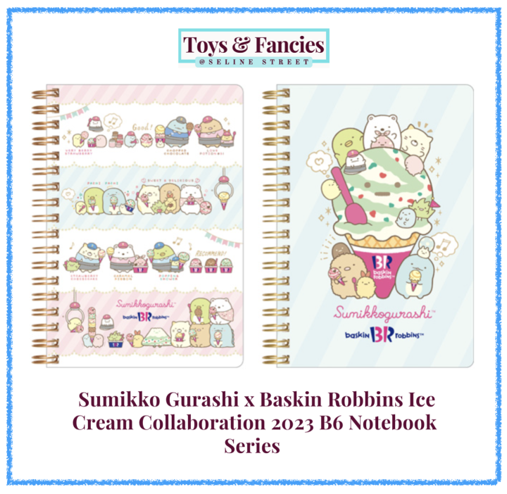 🇯🇵 Sumikko Gurashi x Baskin Robbins Ice Cream Collaboration 2023 B6 ...