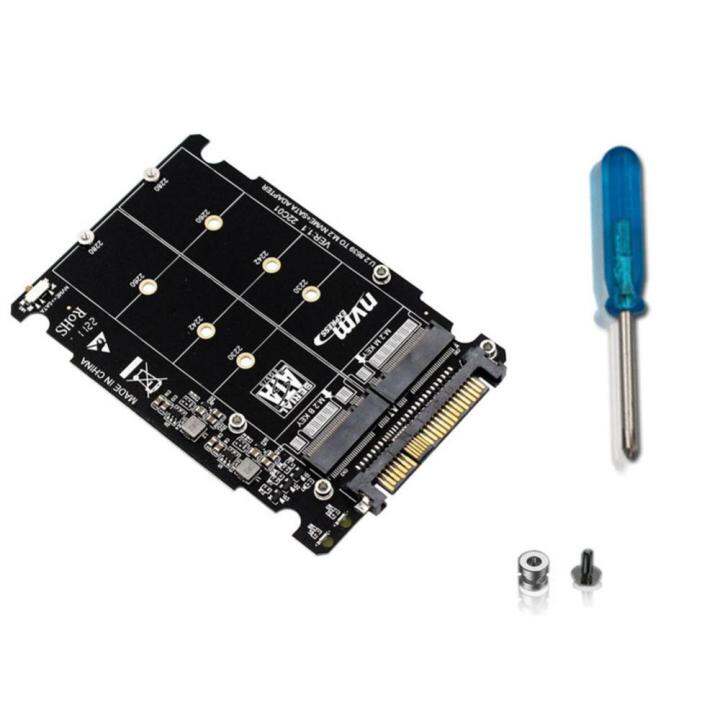 2 In 1 M.2 NVMe SATA U.2 Hard Disk Adapter Card 40Gbps Expansion Card ...