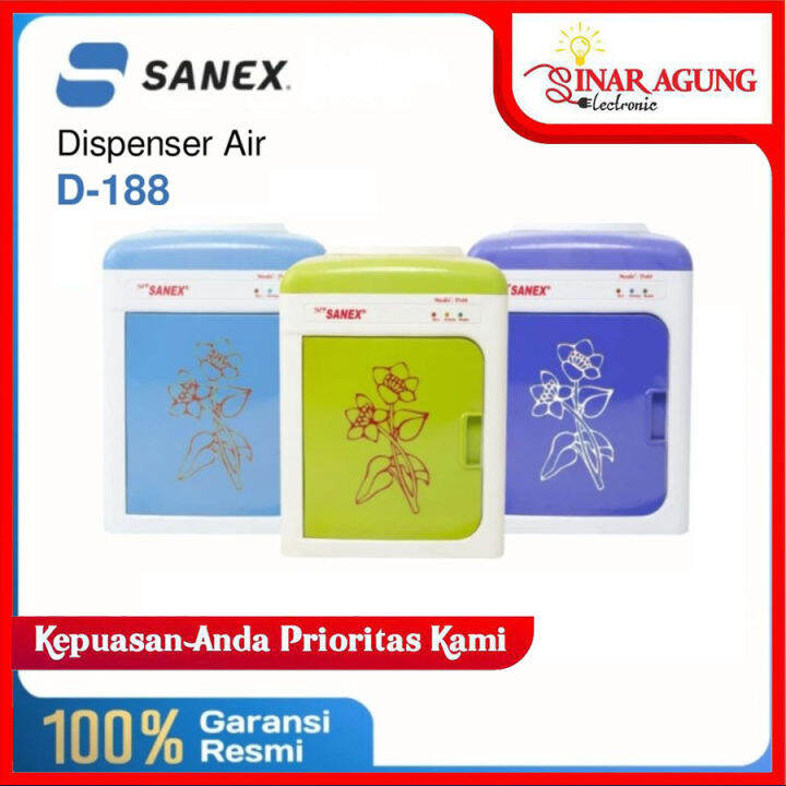 DISPENSER SANEX D188 [HOT AND WARM] - UNGU | Lazada Indonesia