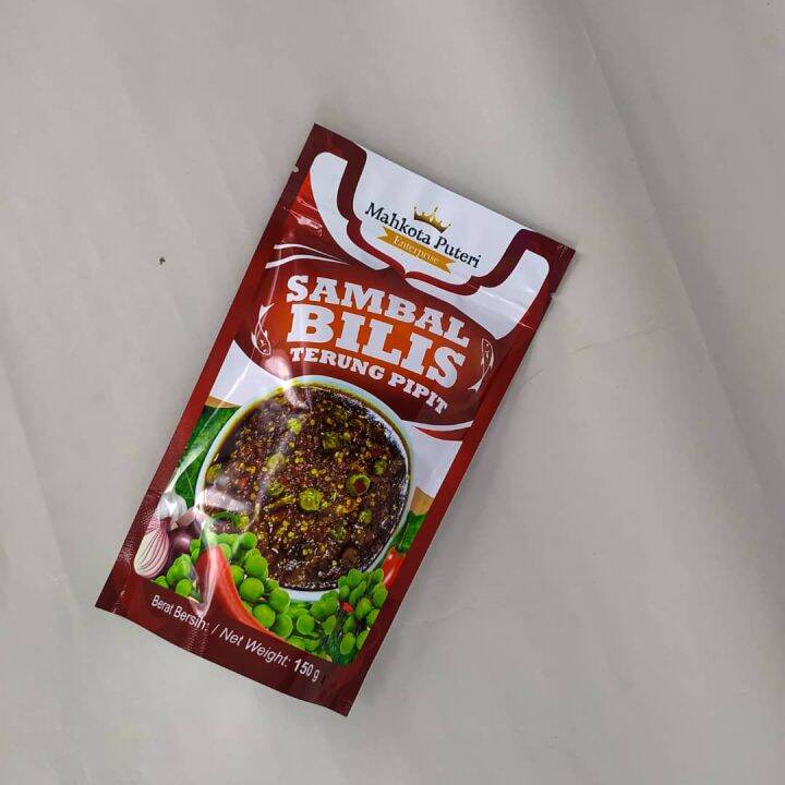 Sambal Bilis Terung Pipit [Produk Muslim Sabah] 200 gram | Lazada