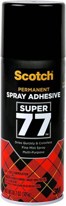 Scotch Permanent Spray Adhesive Super 77 10.7 Oz / 305g | Lazada PH
