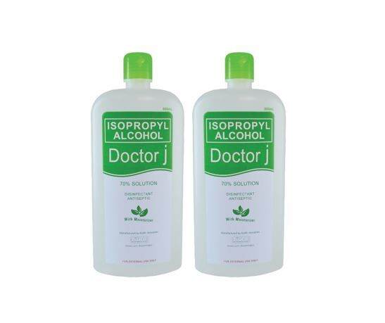 Doctor J 70% Isopropyl Alcohol 500ml x 2 | Lazada PH
