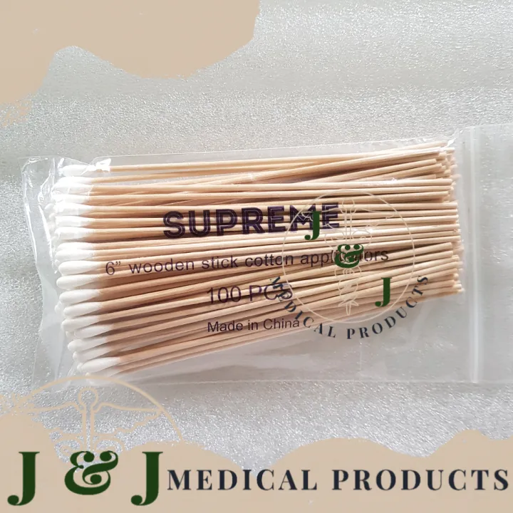 Cotton Applicator Sticks Non-Sterile (Small Head / Big Head) | Lazada PH