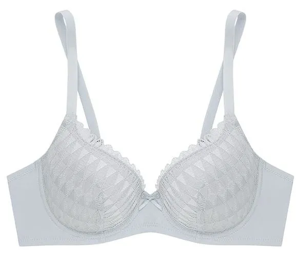 HBDW4015 Wired Non-Push Up. Thin Padding Bra (Light Gray) | Lazada PH