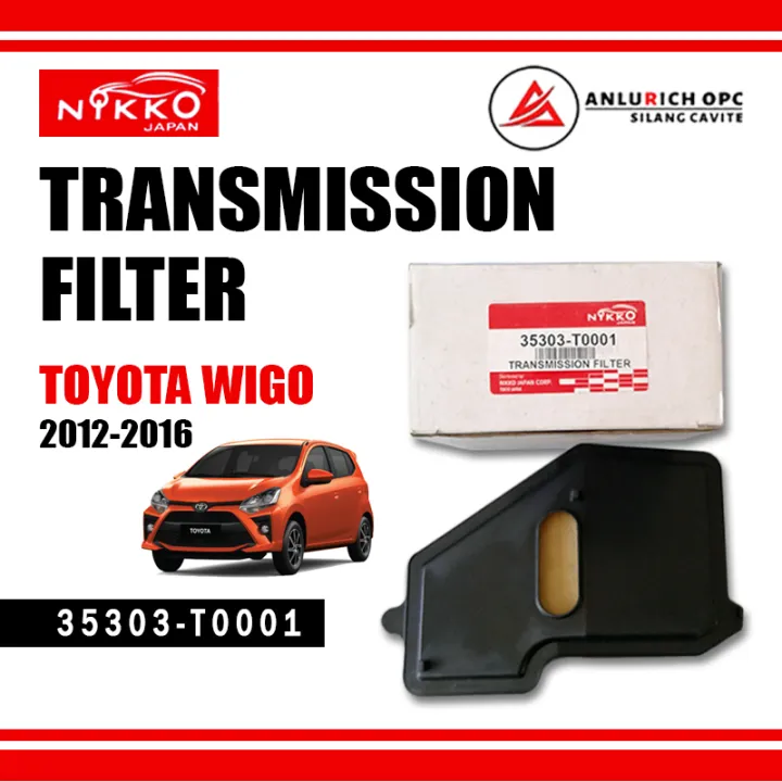 NIKKO JAPAN TRANSMISSION FILTER | Toyota Wigo 2012-2016 | 35303-T0001 ...