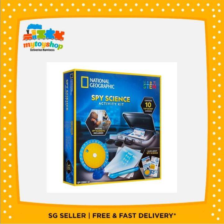 National Geographic Spy Science Kit | Lazada Singapore