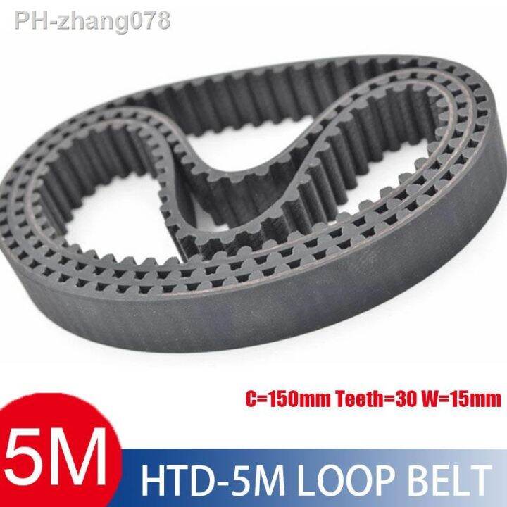 Wholesale! Closed Loop Timing Belt HTD 5M Synchronous Belt Teeth 30MM W ...