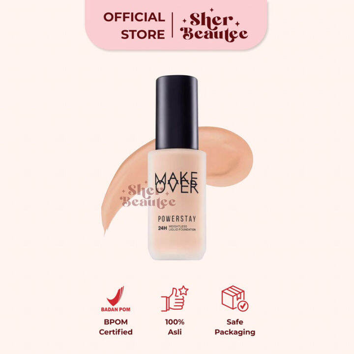 Make Over Powerstay 24H Weightless Liquid Foundation 40ml | Lazada ...