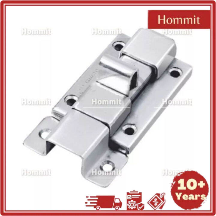 3" Stainless steel SUS 304 square door bolt lock | Lazada