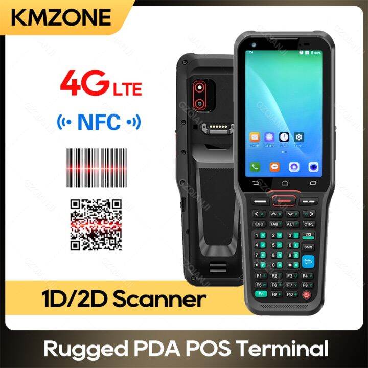Retail Express In Brazil Use Handheld Barcode 2d Scanner Rugged Pda 4inch Touch Screen Qr