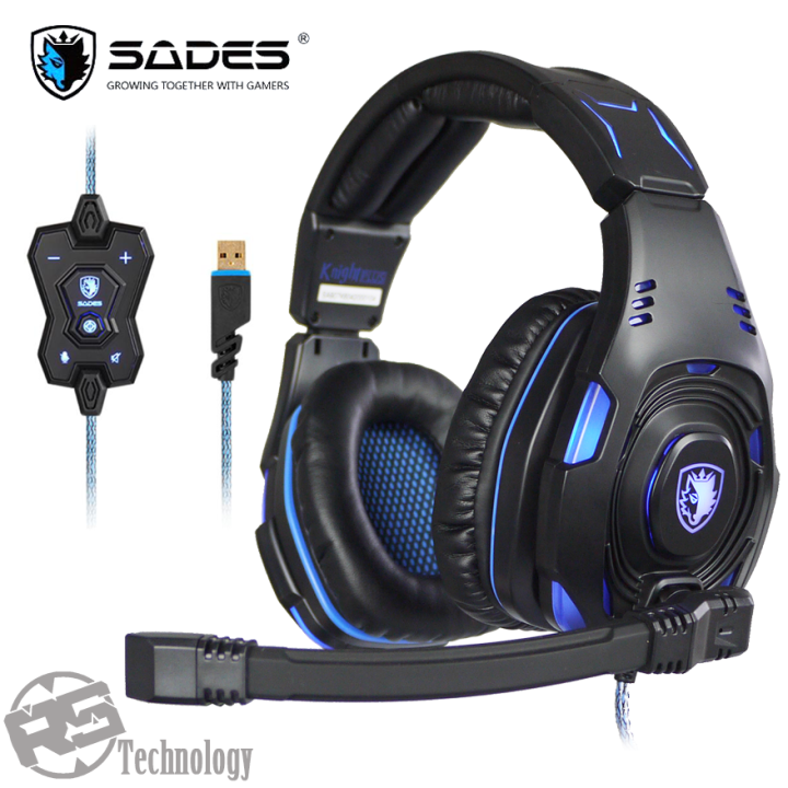Sades Knight Pro Bongiovi DPS Professional Gaming Headset | Lazada