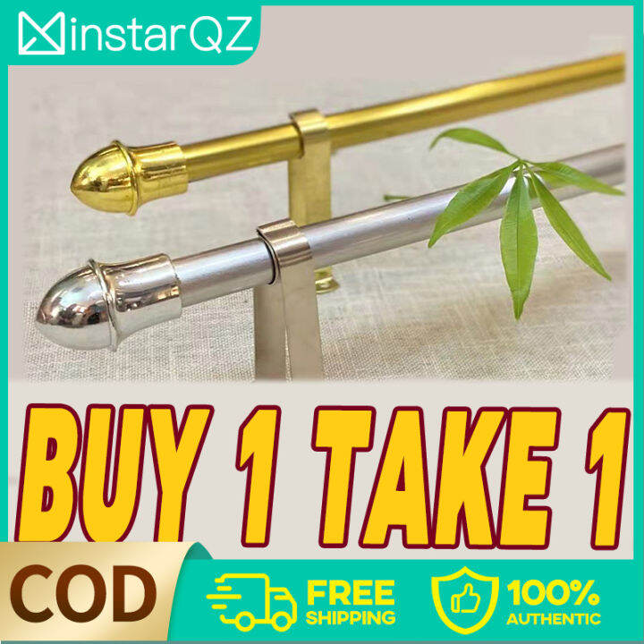 【Buy 1 Take 1】Curtain Rod Hook and cket Curtain Rod with cket Set ...