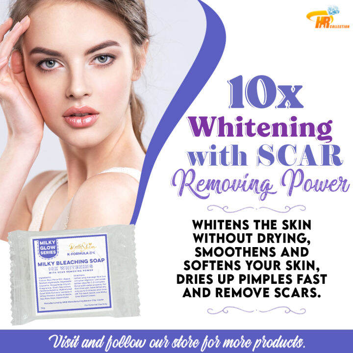 Bella Skin Milky Bleaching Soap 70g 10x Whitening, Scar Remover ...